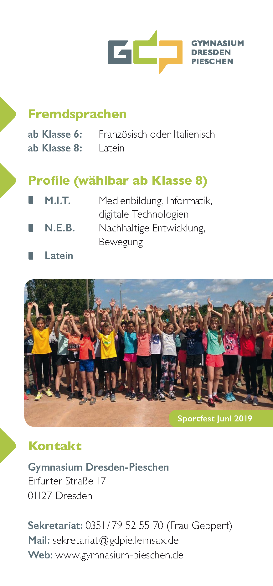 Schulprogramm Sachsen